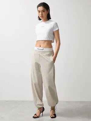 REISS Formula 1 Team Boxer-waist Trousers - Stone