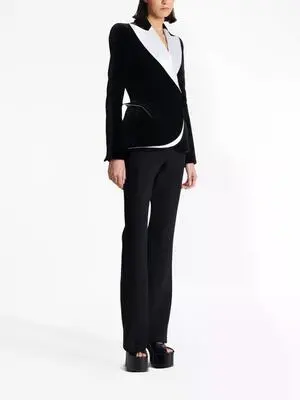 Balmain Two-tone Velvet Blazer