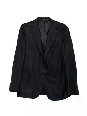 Caruso Single-breasted Notched-lapels Blazer