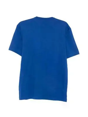 BLAUER. Graphic-print Crew-neck T-shirt
