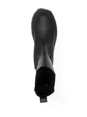 Off-White Calf Sponge Leather Chelsea Boots