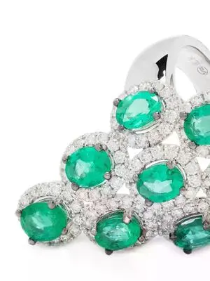 STEFERE Aurore Emerald And Diamond Ring