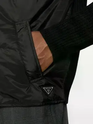 Prada Quilted Bomber Jacket
