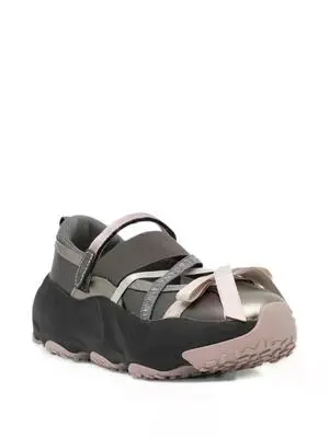 ROCKFISH Ribbon Banding Touch-strap Sneakers - Black