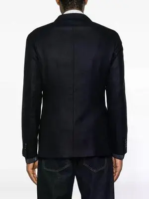 Caruso Double-breasted Peak-lapel Jacket