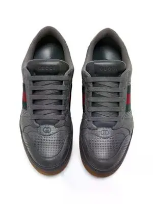 Gucci Wornout-effect Screener Sneakers