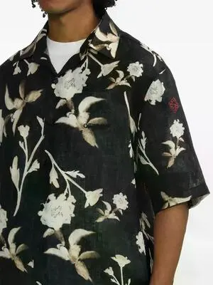 Off-White Floral-print Shirt