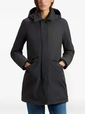 Woolrich Removable-hood Parka Coat
