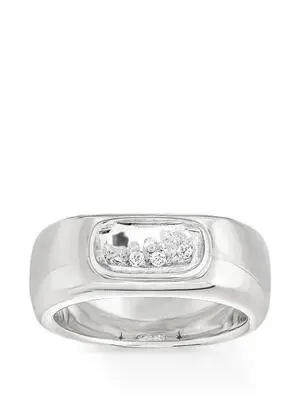 Moritz Glik Dalila Cigar Band Diamond Ring