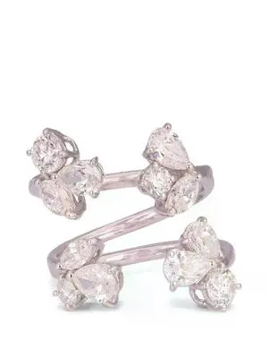 ZYDO ZYDO Diamond Cluster Open Ring