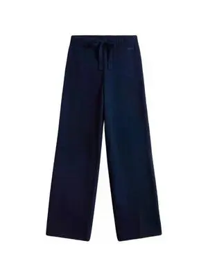 Woolrich Drawstring-waist Straight Trousers - Blue