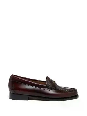 G.H.BASS Weejuns Anniversary Penny Loafers - Red