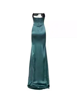 Giuseppe Di Morabito Strapless Bustier Asymmetric Gown
