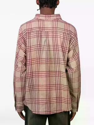 STORY MFG. Plane Check Handloom Shirt
