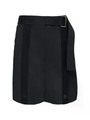 CLUB21 Sloane Belted Shorts - Black