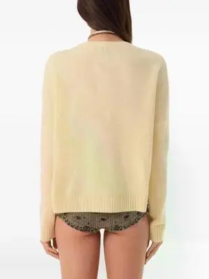 KUJTEN Amelie Crew-neck Drop-shoulder Sweater