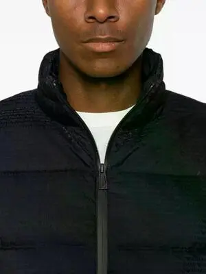 Emporio Armani Logo-print Quilted Jacket