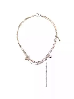 JUSTINE CLENQUET Rachel Chain Necklace - Silver