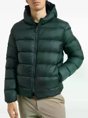 COLMAR Quilted Hooded Jacket - Green