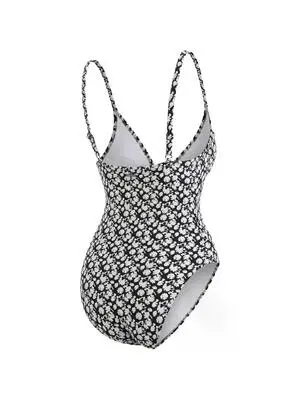 Marc O'polo Floral Print Textured Swimsuit