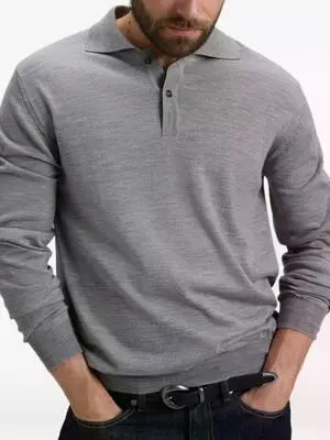 Woolrich Virgin Wool Polo Sweater