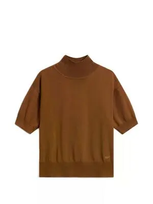 Woolrich High-neck Short-sleeve Sweater
