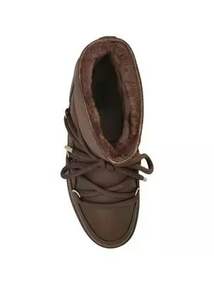 Inuikii Lace-up Leather Snow Boots