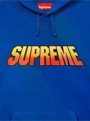 Supreme Gradient Logo-print Hoodie