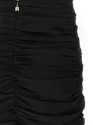 ROTATE BY BIRGER CHRISTENSEN Ruched Halterneck Dress