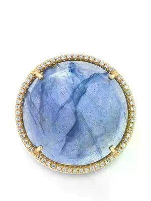 Irene Neuwirth Labradorite Diamond Ring
