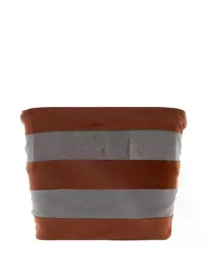 Miu Miu Striped Jersey Crop Top