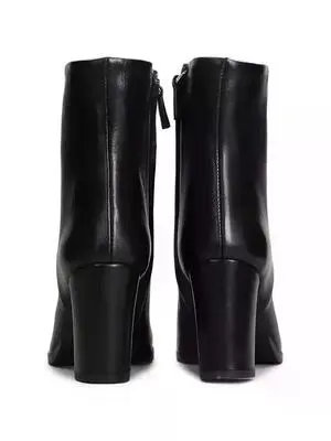 JULIE DEE Side-zip Ankle Boots