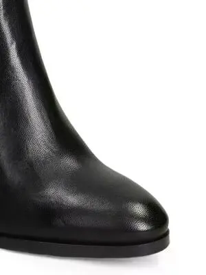 JULIE DEE Side-zip Ankle Boots
