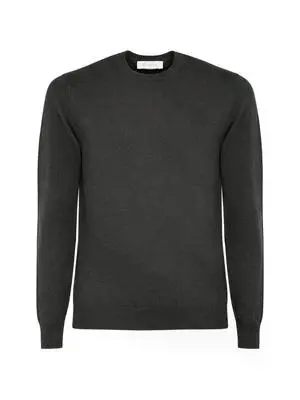 CRUCIANI Fine-knit Crew-neck Sweater - Green