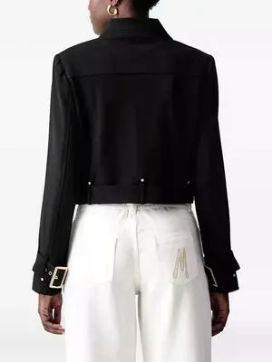 Guess Cropped Jacket With Buckle Detail