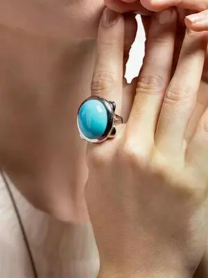 Tamara Comolli Hippie Glam Turquoise Ring