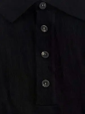 KANGRA Button-fastening Knitted Polo-shirt