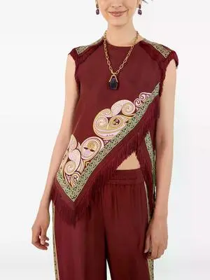 La DoubleJ Scarf Top
