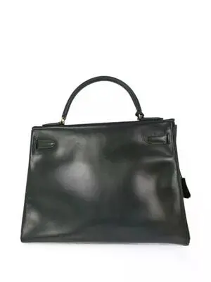 Hermès 1989 32 Kelly Retourne Tote Bag - Green