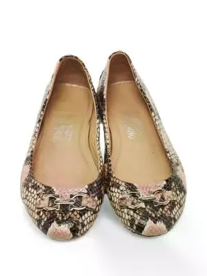 FERRAGAMO Varina Gancini Ballet Flats
