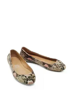 FERRAGAMO Varina Gancini Ballet Flats