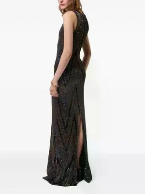 Missoni Sequin-embellished Zigzag-knit Dress