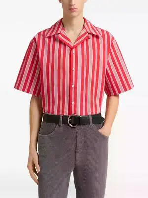 Marni Striped Short-sleeve Shirt