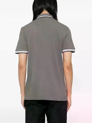 BOSS Logo Embroidery Short-sleeves Polo Shirt