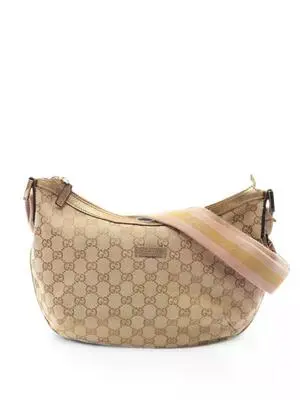 Gucci 2000-2015 Gg Canvas Web Crossbody Bag - Neutrals