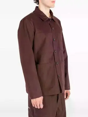 SOCIETE ANONYME Patch-pocket Cotton Jacket