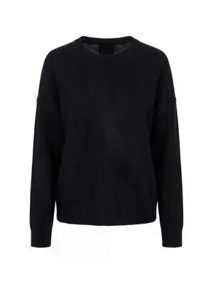 KUJTEN Fine-knit Drop-shoulder Sweater