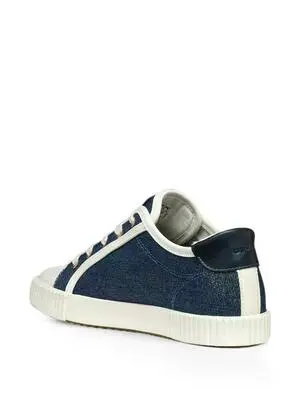 Geox Lace-up Panelled Sneakers
