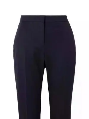 Alexander McQueen Pressed-crease Tailored Trousers