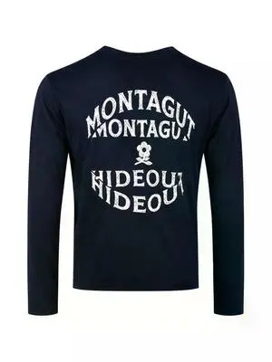 MAISON HIDEOUT Logo-print Button-up Cardigan